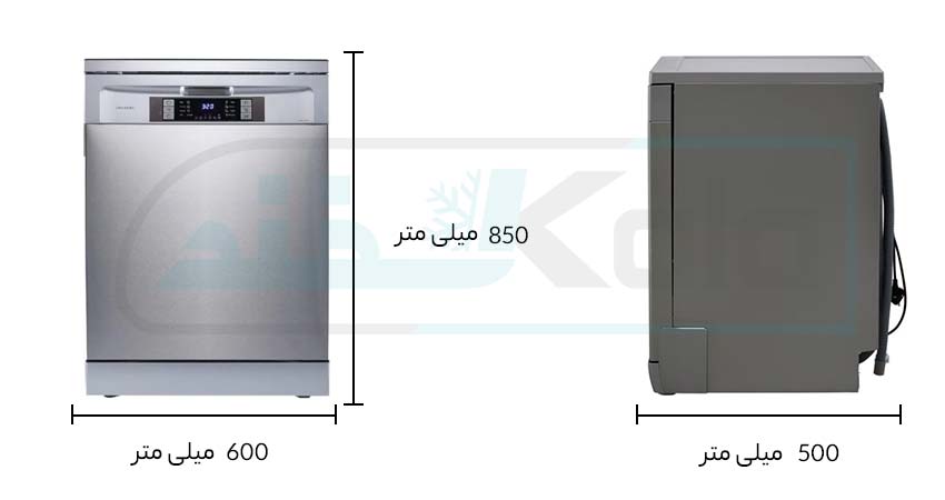 ماشین ظرفشویی دوو 1412 مدل DDW-M1412S - اسفند کالا