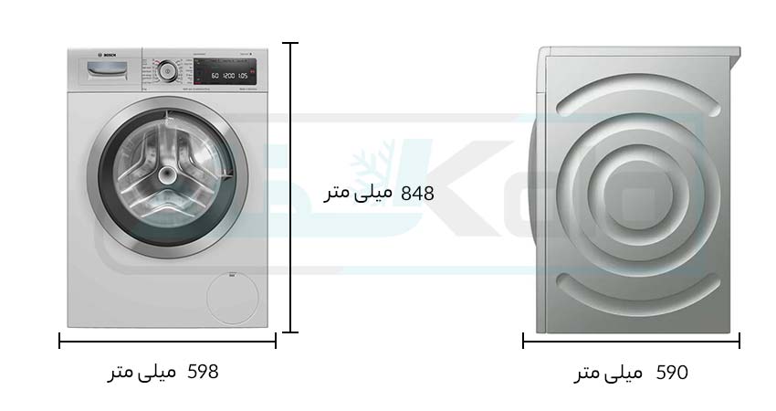 ماشین لباسشویی بوش WAW3256XGC - اسفند کالا